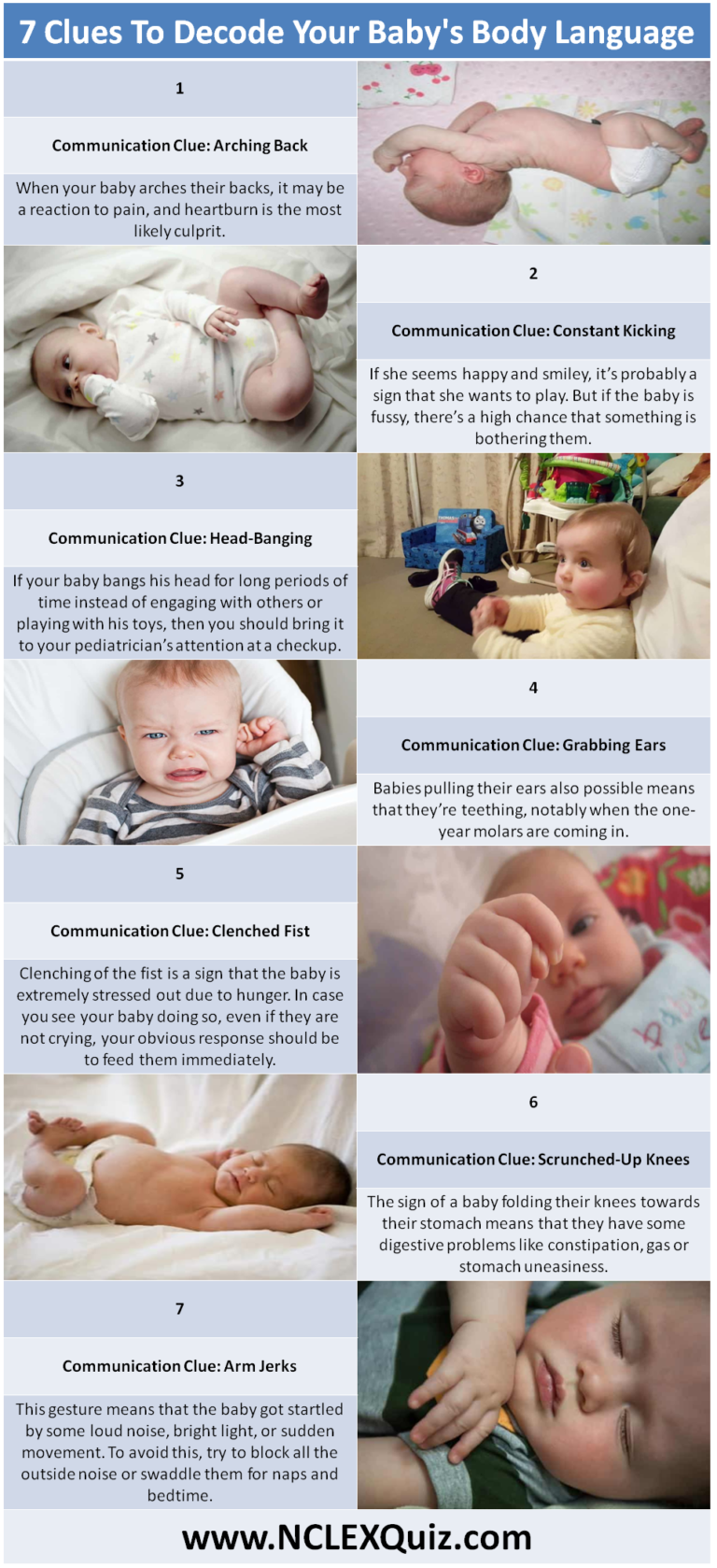 7 Clues To Decode Your Baby’s Body Language - NCLEX Quiz