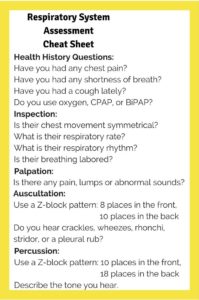 Common Respiratory Conditions + a FREE Cheat Sheet! - NCLEX Quiz